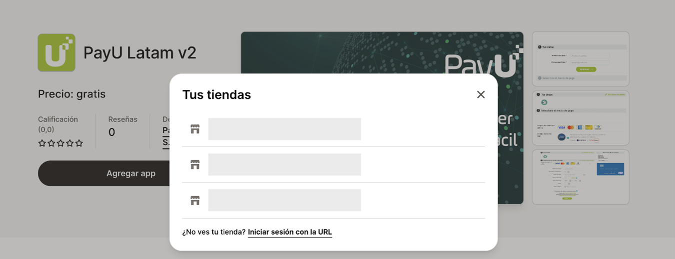 Shopify - PayU Latam v2 | PayU Latam